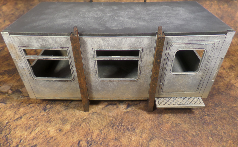 Fallout Construction Trailer Terrain Complete – Kuribo's Painting